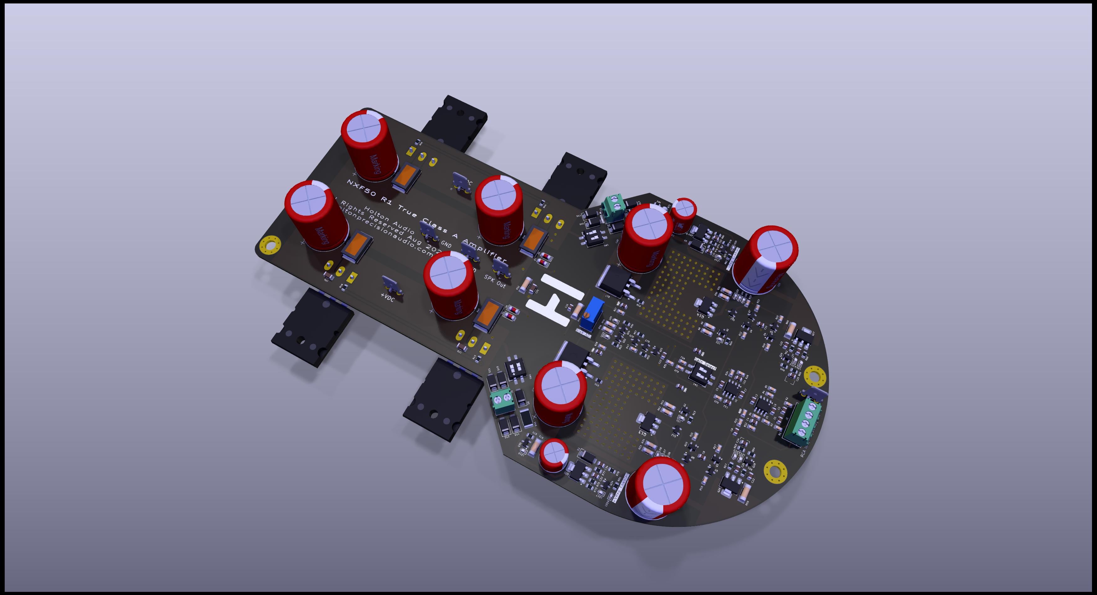 NXF50 R1 - Class A Amplifier Module | Holton Precision Audio
